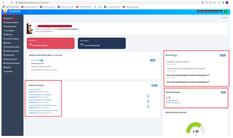 Panduan SIAKAD Mahasiswa ITEBA - ITEBA